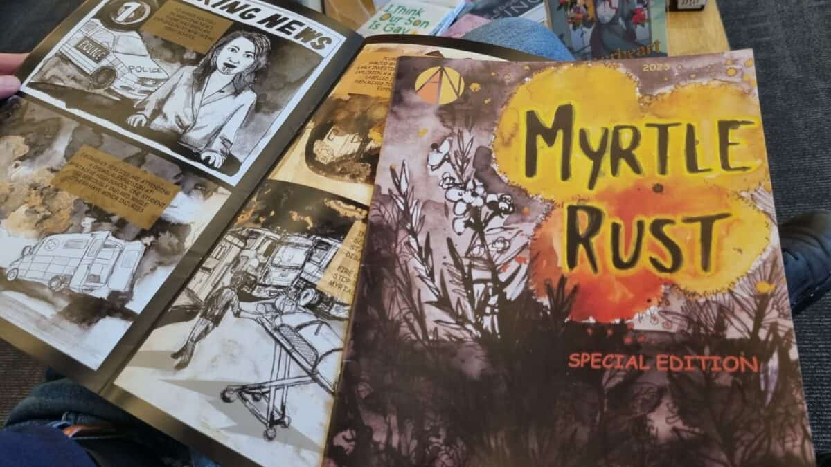 Horror in the ngahere: myrtle rust is graphic novel's 'big bad ...