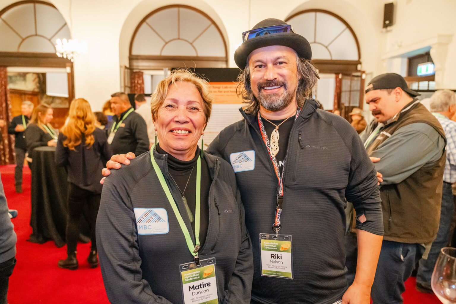 Mana whenua represent at the Australasian Myrtle Rust Conference ...