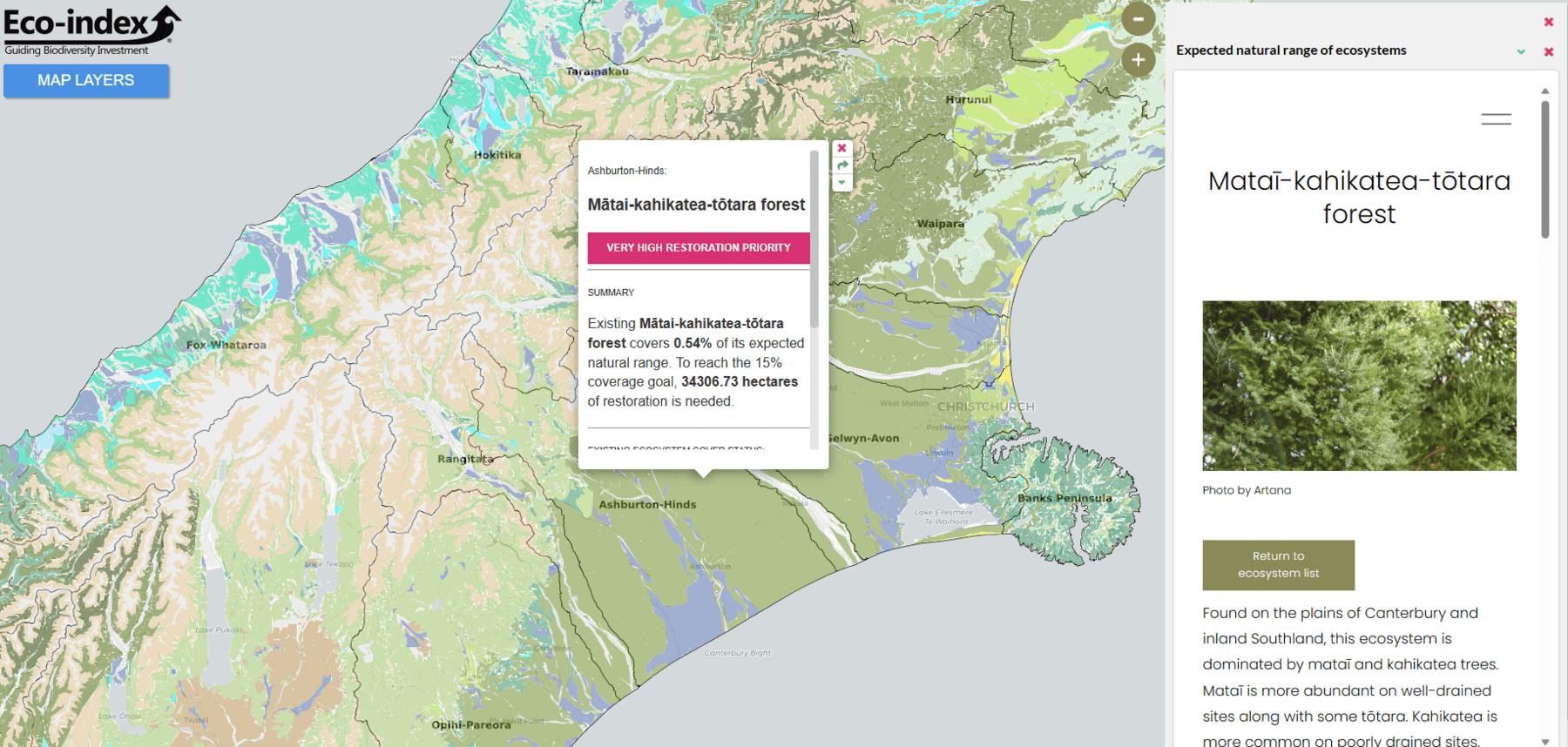 Eco-index Restoration Map has launched! Here’s the buzz. - Biological ...